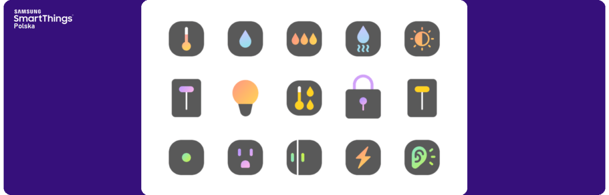 Sterowanie czujnikami inteligentnego domu w aplikacji SmartThings ...